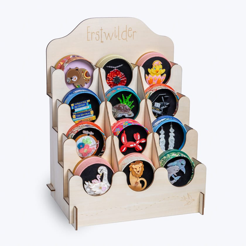 12-Pocket Display Stand – Erstwilder